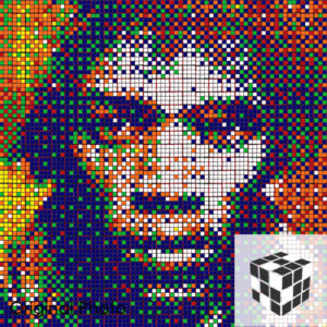 Rubik's Cubes Portraits Archives - Portraits & Stuff